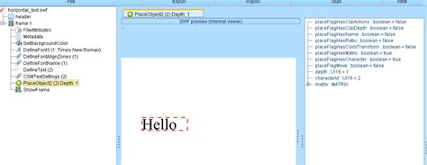 Strange Vertical Text Flash Decompiler Blog