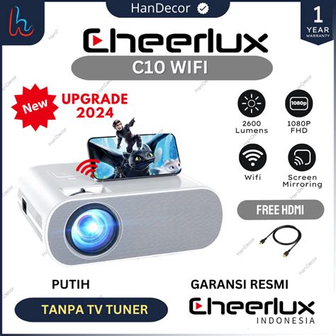 Jual Proyektor Nobar Cheerlux C Wifi P Lumens Proyektor Cheerlux C Proyektor