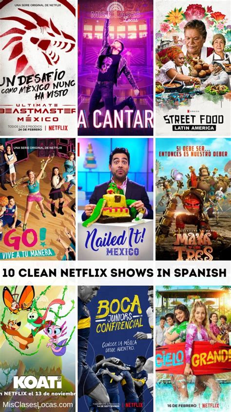 Top 10 Appropriate Netflix Shows In Spanish Class Mis Clases Locas