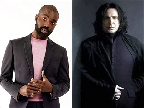 Paapa Essiedu Stepping Into Alan Rickmans Iconic Role As Professor