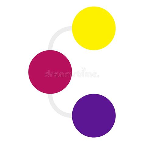 Nodes Circles With Connections Interconnected Circles Infographics Presentation Template