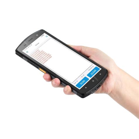 57 Inch Android 12 Handheld Pda Terminal Barcode Scanner 1d2d Qr Code