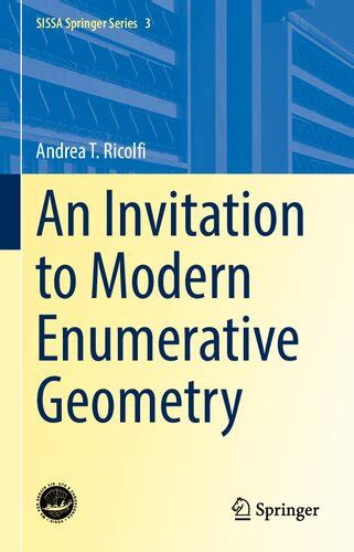 An Invitation To Modern Enumerative Geometry Pdfepub Version Controses Store
