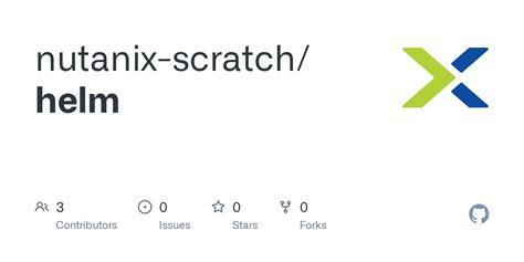 Github Nutanix Scratchhelm