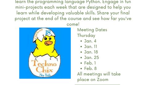 Virtual Program Getting Started With Python Dobbs Ferry Library