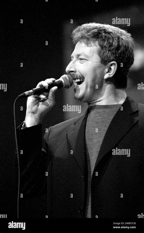 Milan Italy 1999 03 08 Fabio Concato Italian Singer During The Live Concert At The Musical