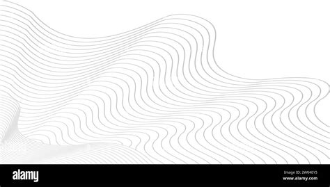 An Abstract Wave An Element Of The Sound Track Design Frequency