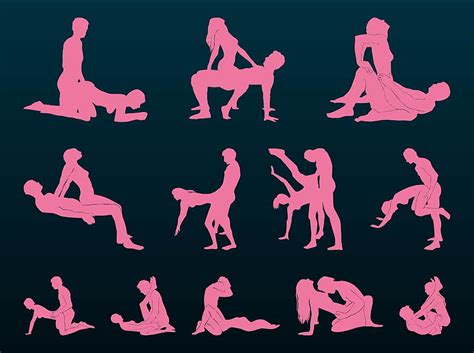 Sex Positions Silhouettes Ai Vector Uidownload