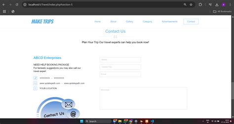 Travel Management System In Php With Source Code