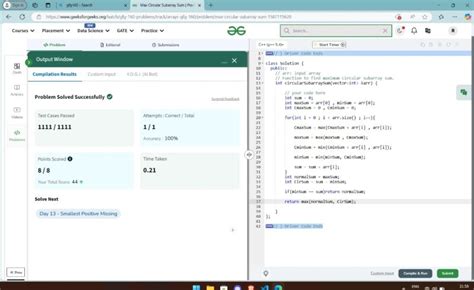 Solved Day 12 Problem Of Gfg 160 Day 12160 Geekstreak2025