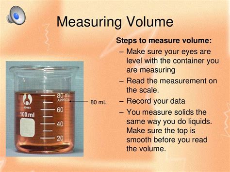 scientific tools measuring volume