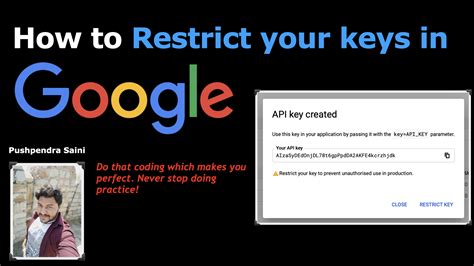 Restrict Google API Keys With Viedo Tutorial Weps Tech