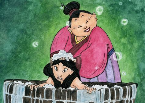 Mulan Bathtub Scene Etsy