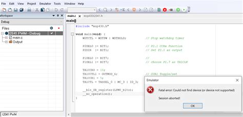 Msp I Why It Can Only Download Firmware For Time Msp Low Power Microcontroller Forum