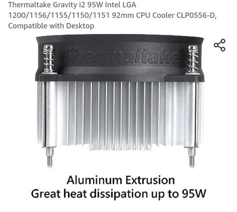 Using Processor Heatsink Fan Stacked On Heatsink Tech Support Guy