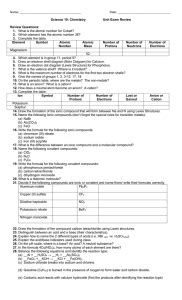 Ionic Compound Puzzle Activity