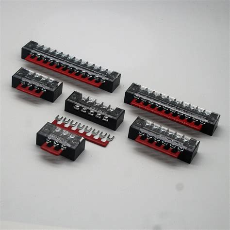 600V 15A Barrier Strip Terminal Block Wire Connect Grandado