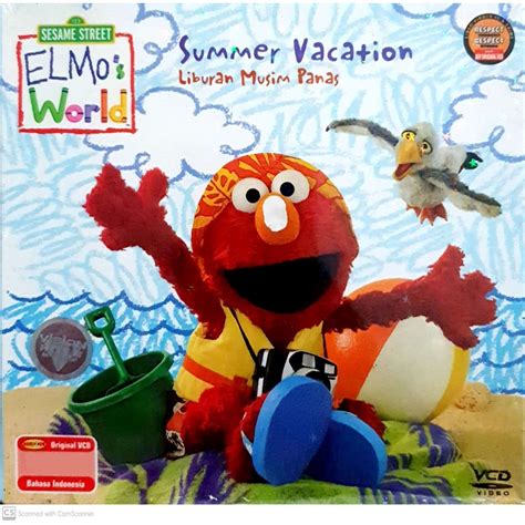 Jual Sesame Street Elmos World Summer Vacation Vcd Original Shopee Indonesia