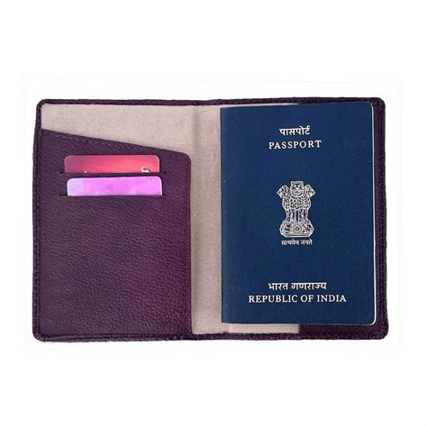 Ph 05 L Passport Cover With Card Slots At Rs 215piece Leather