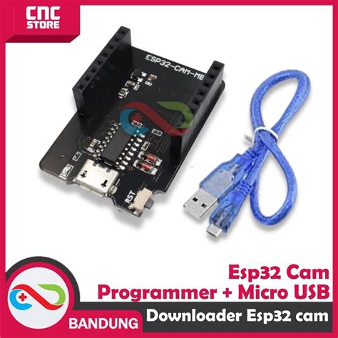 Jual Downloader Esp32 Cam Programmer Ch340 Ov2640 Plus Kabel Micro Usb