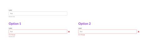 User Behavior Best Approach For Displaying Assistive And Error Text