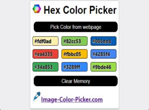 Hex Color Picker For Chrome Extension Image Color Picker Com