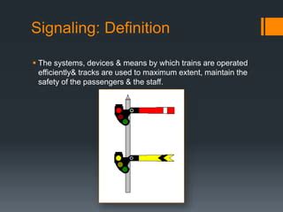 Railway Engineering Signaling Interlocking Train Control System PPT