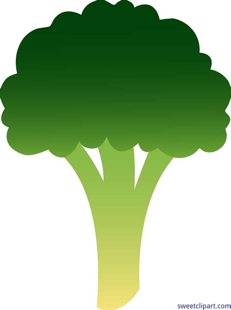 Clip Art Broccoli Broccoli Clipart Etsy
