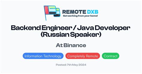 Remote Dxb Remote Jobs In Dubai On Linkedin Backend Engineer Java