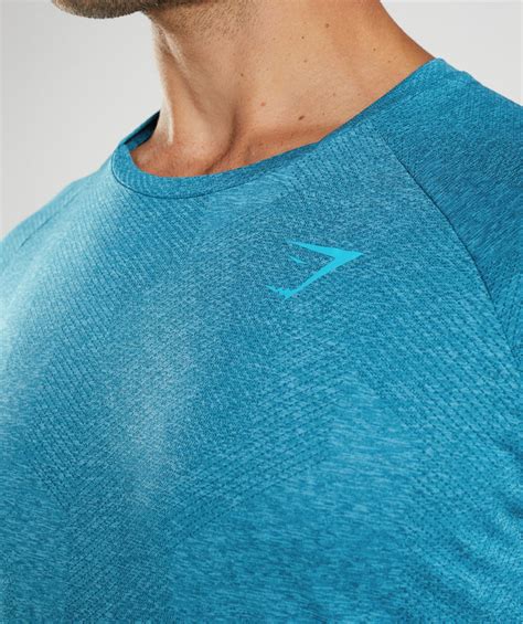 Gymshark Apex T Shirt Atlantic Blueshark Blue Gymshark