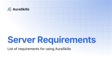 Server Requirements Aurelium Wiki