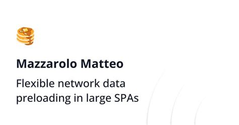 Software Crafters Sydney On Linkedin Flexible Network Data Preloading In Large Spas