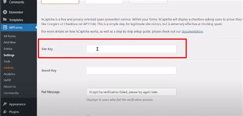 How To Set Up Hcaptcha In Wpforms Wordpress