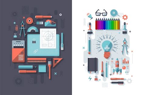 Premium Vector Concept Illustration With Flat Designstyled Vectors