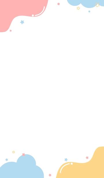 귀여운 배경 벽지 터 프리미엄 벡터