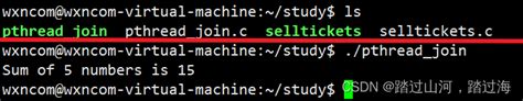 Linux之pthreadjoin函数pthread Join Csdn博客