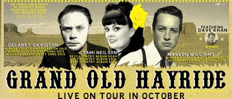 Tami Neilson Delaney Davidson And Marlon Williams Grand Old Hayride
