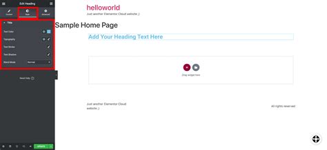 Customize Your Widgets Elementor