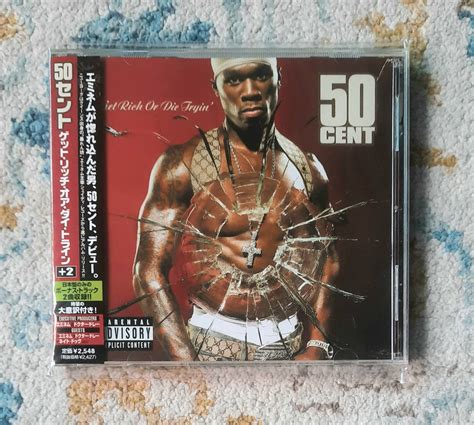 50 Cent Get Rich Or Die Tryin Cd Hobbies And Toys Music And Media Cds