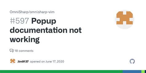 popup documentation not working · issue 597 · omnisharp omnisharp vim