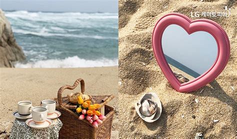 봄을 즐기는 가장 로맨틱한 방법 피크닉 세트 대여 카페