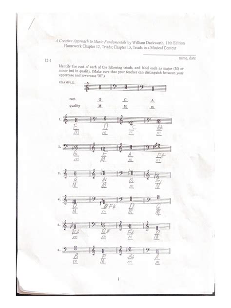 A Creative Approach To Music Fundamentals By William Duckworth 11th