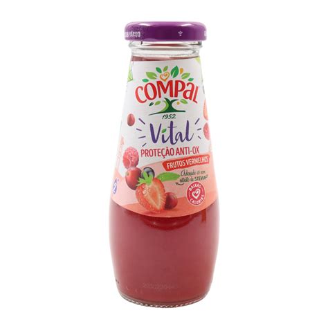 Compal Vital Red Fruits Juice 200 Ml