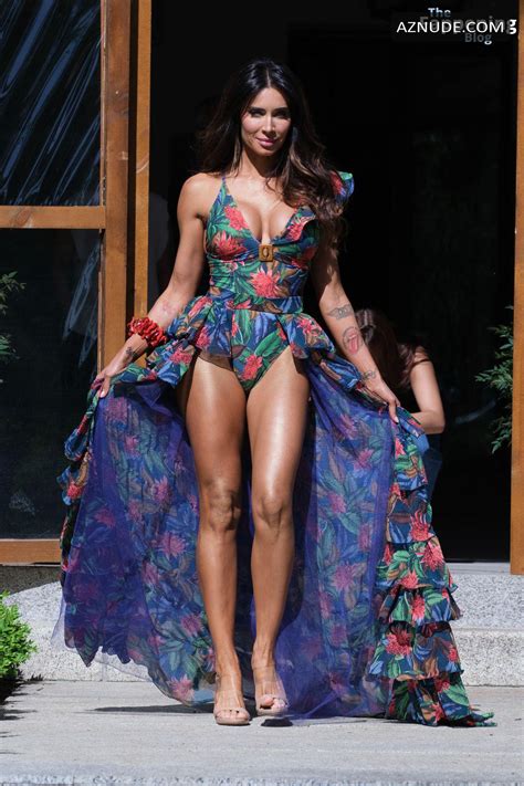Pilar Rubio Flaunts Her Sexy Figure At Selmark Swimwear Collection