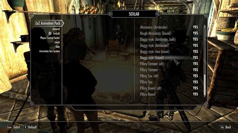 Bound Sex Animations Not Starting Skyrim Technical Support Loverslab