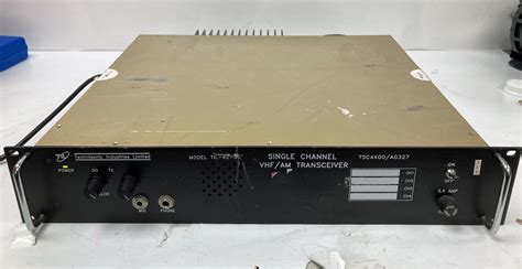 Technisonic Industries Limited TSC4X00 AG327 Single Channel VHF AM Transceiver Photography And