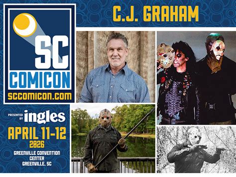 Cj Graham Sc Comicon South Carolinas Premier Comics And Pop