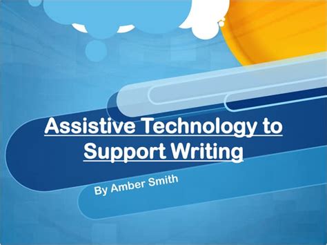 Assitive Tech Writing Pptx