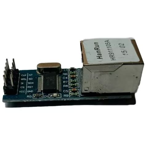 Mini Módulo Ethernet Enc28j60 Arduino Parcelamento Sem Juros