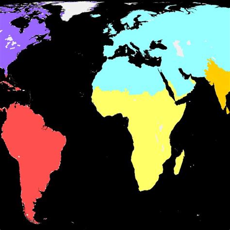 Biogeographic Realms Olson Et Al 2001 Download Scientific Diagram